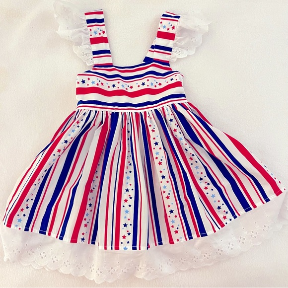 Eleanor Rose | Dresses | Eleanor Rose Stars Stripes Patriotic Dress ...